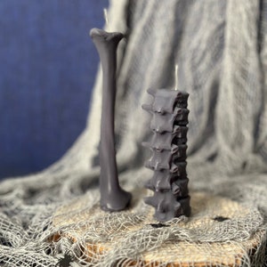 Human Bones Candle Bundle, Set of 2 Candles, Halloween Home Decor ...