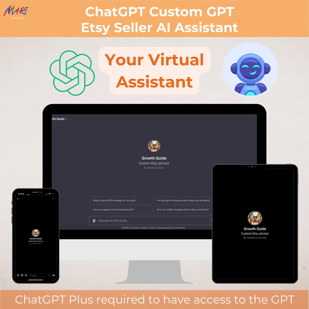 Etsy Listing Generator Custom Gpt AI Assistant Chatgpt Gpt - Etsy