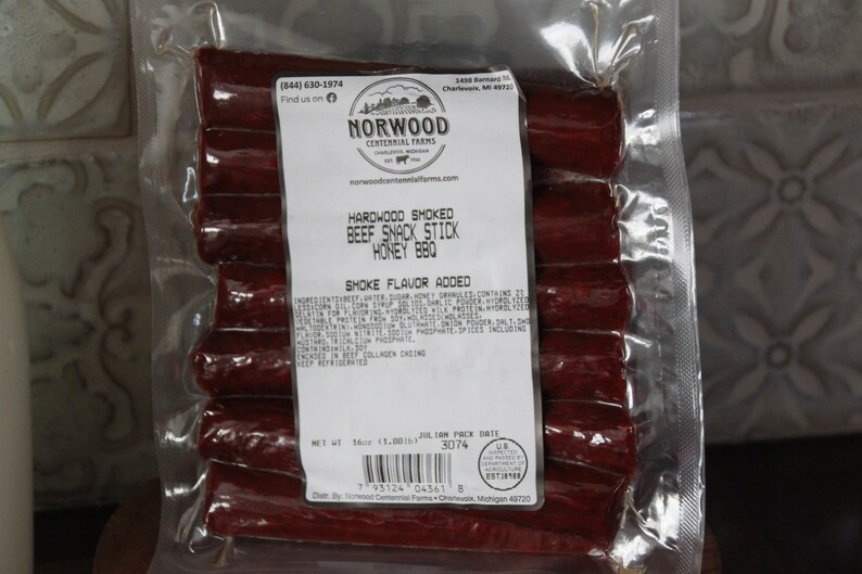 Smoked Beef Sticks - Etsy