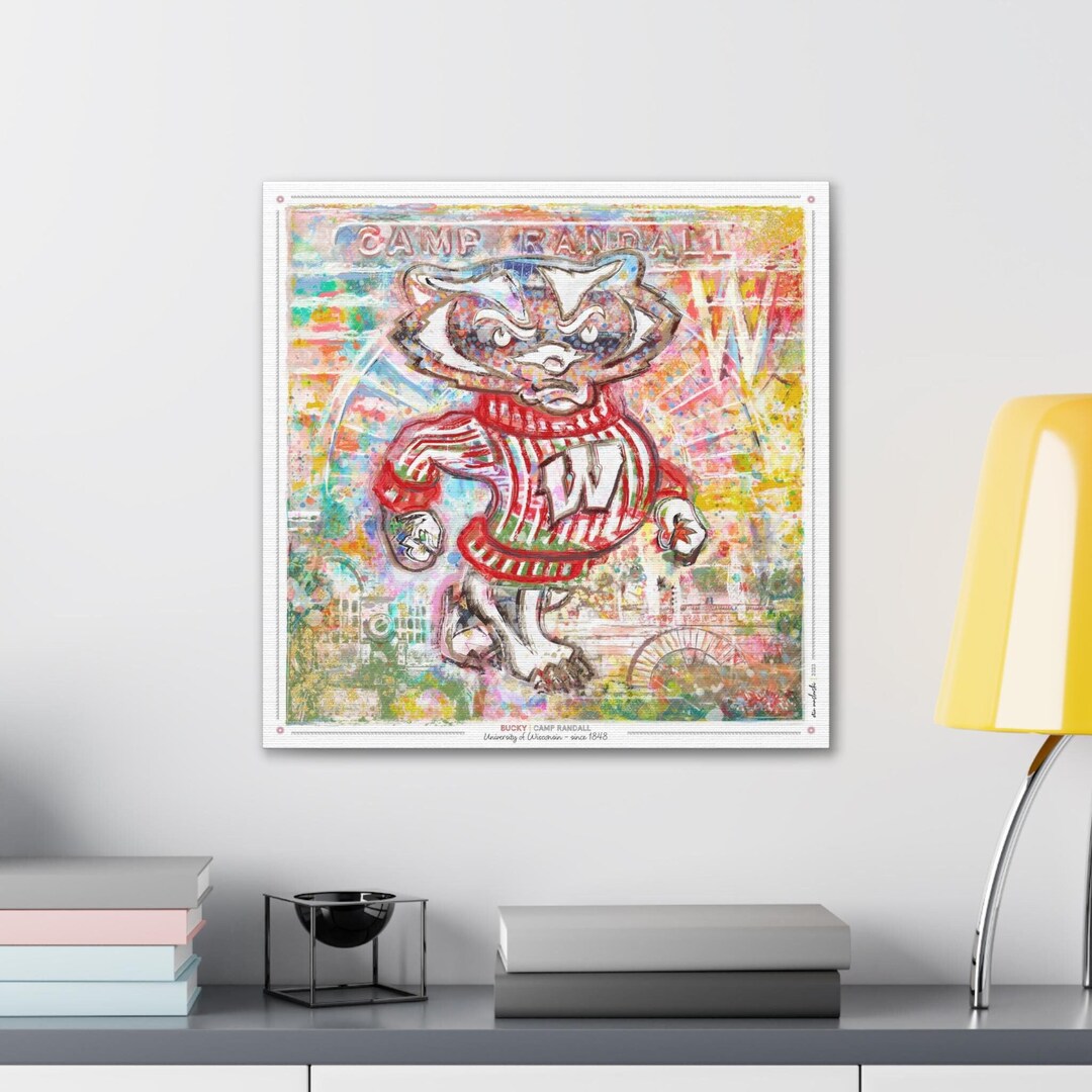 Bucky Badger | Camp Randall | Wisconsin | Graduation Gift | UW Football ...