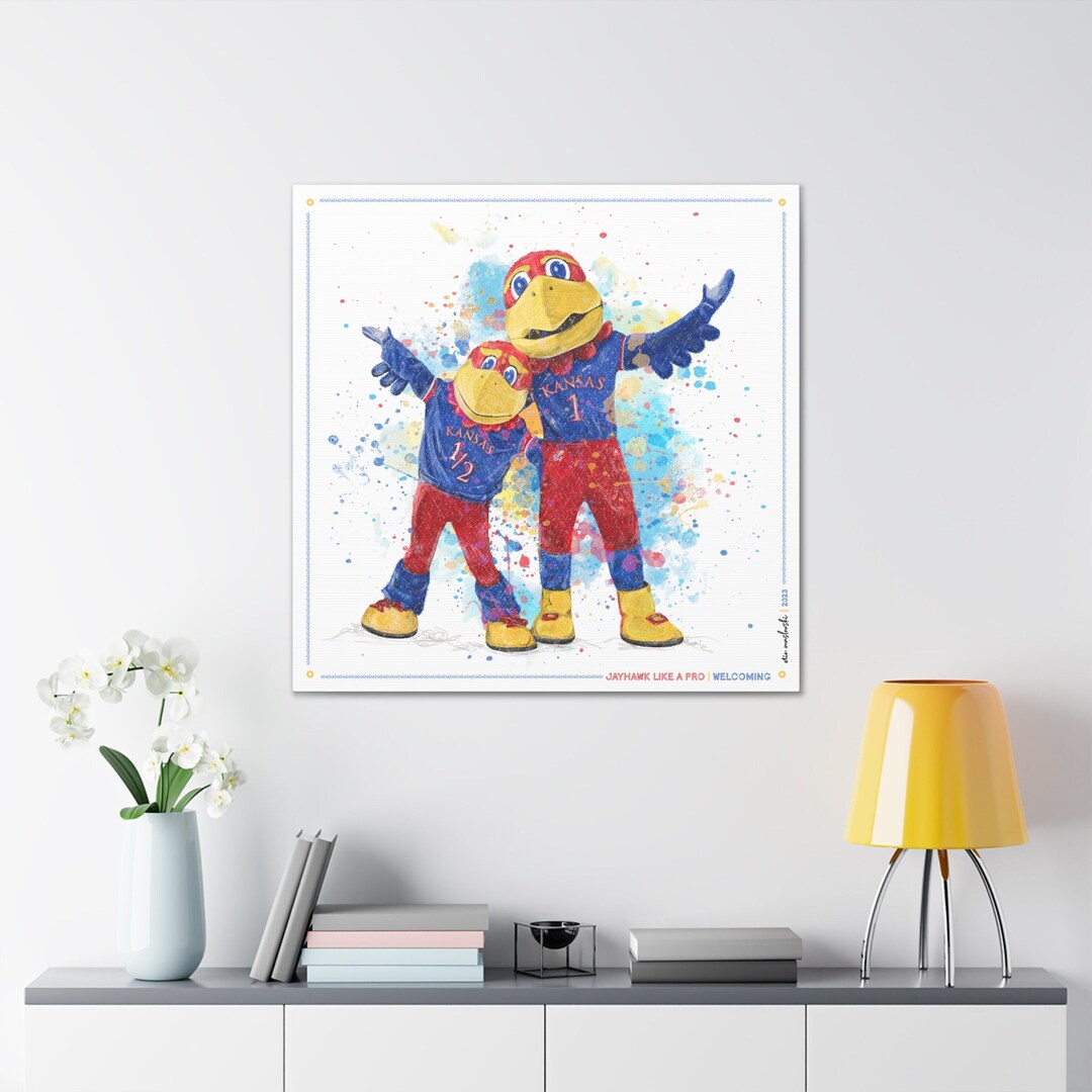 Jayhawk Like a Pro Welcoming Big Jay Little Jay KU - Etsy