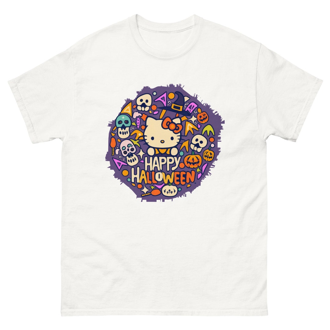 Hello Happy Halloween Kitty - Etsy