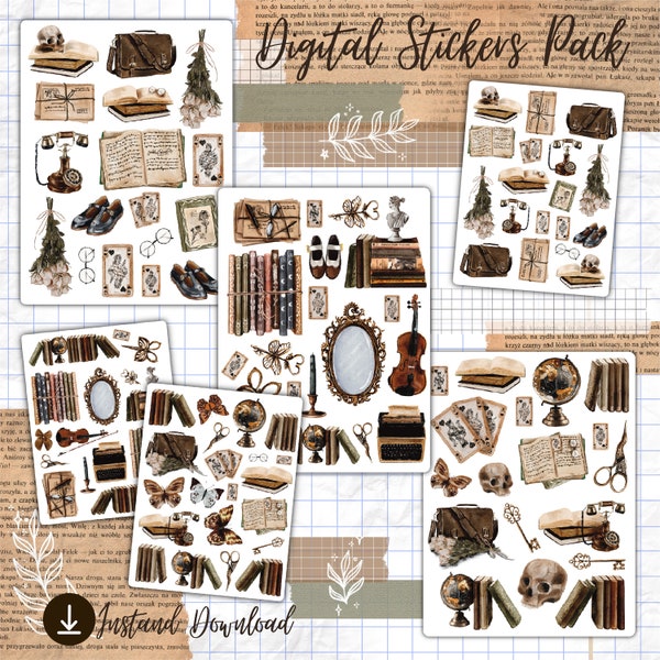 Printable Stickers - Etsy UK