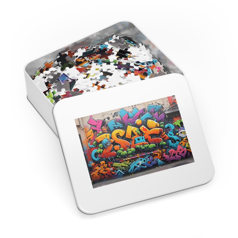Graffiti Urban Art Jigsaw Puzzle, Available in 500 and 1000 Pieces ...