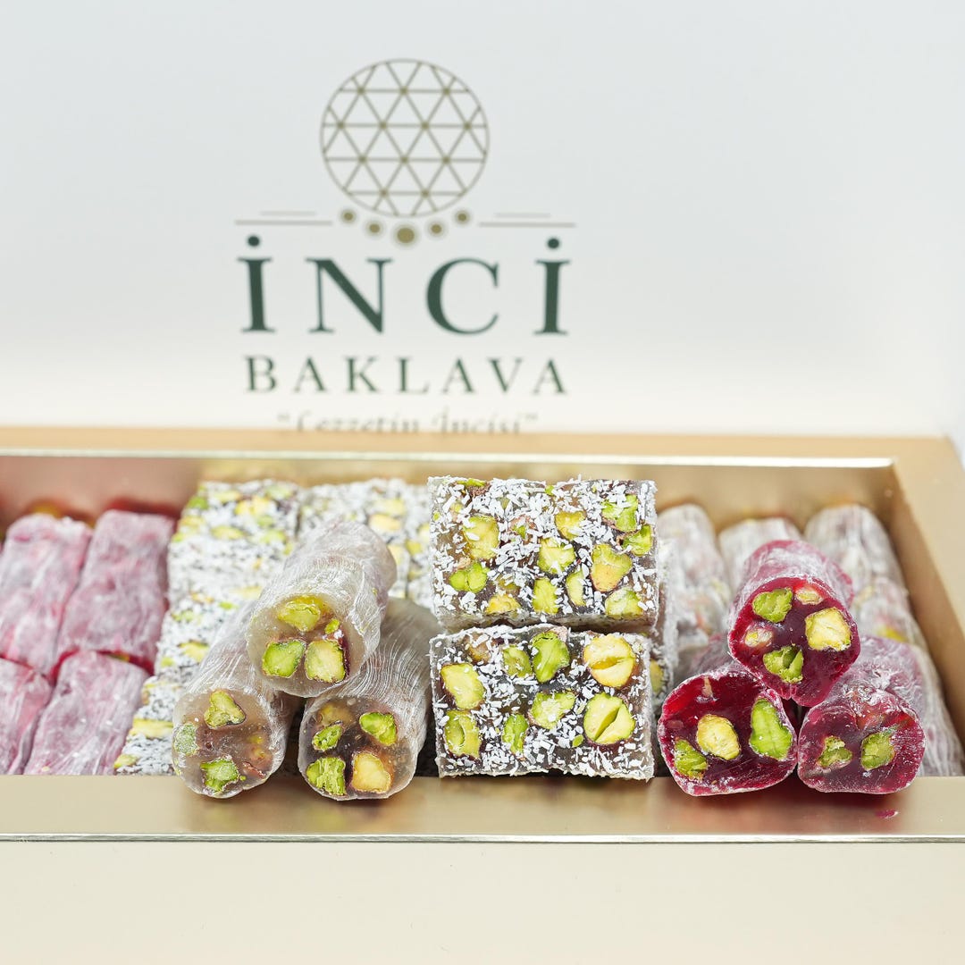 Assorted Turkish Delight – Gourmet Handmade Mix - Etsy