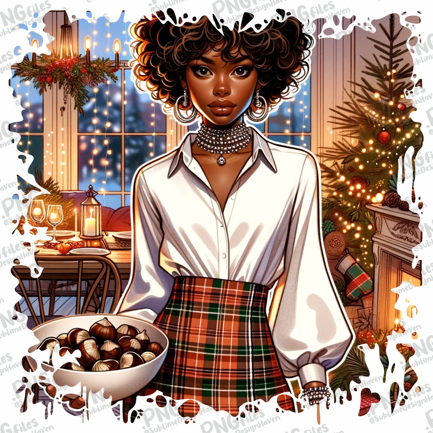 9x Black Woman Bundle Sublimation Design PNG Digital - Etsy