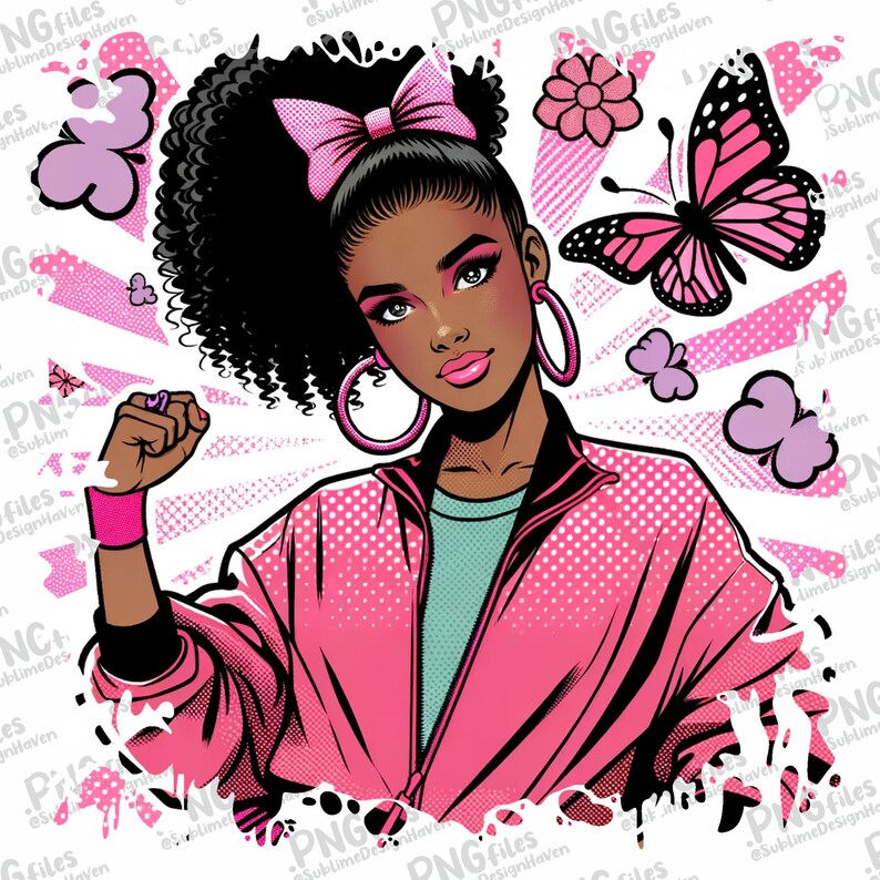 9x Black Woman Bundle Sublimation Design PNG, Digital Download, Black Woman Clip Art, Black Girl ...