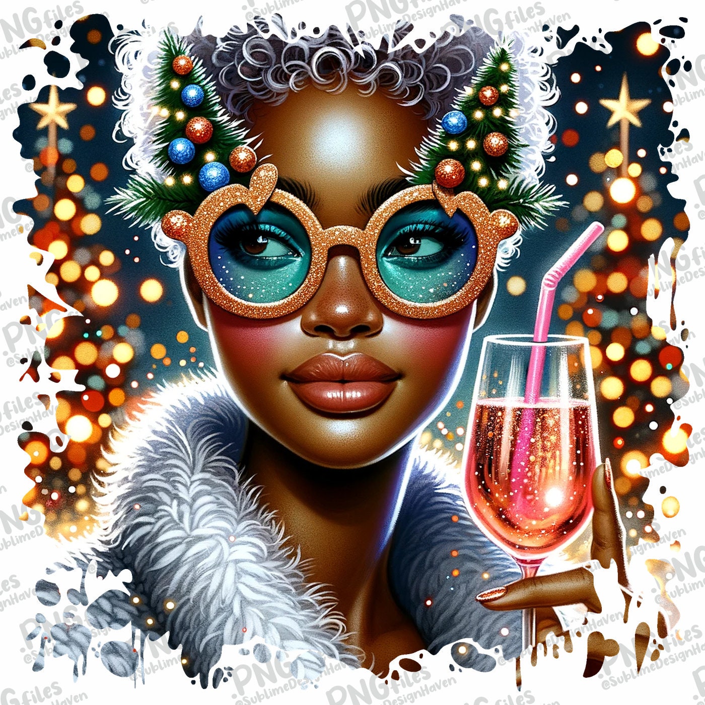 9x Black Woman Bundle Sublimation Design PNG Digital - Etsy