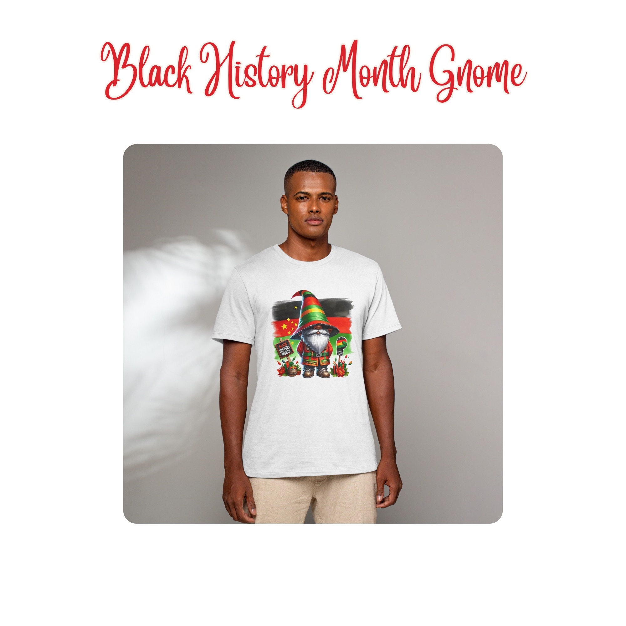 Black History Month Gnome Clipart, Black Historical Figures, Famous ...