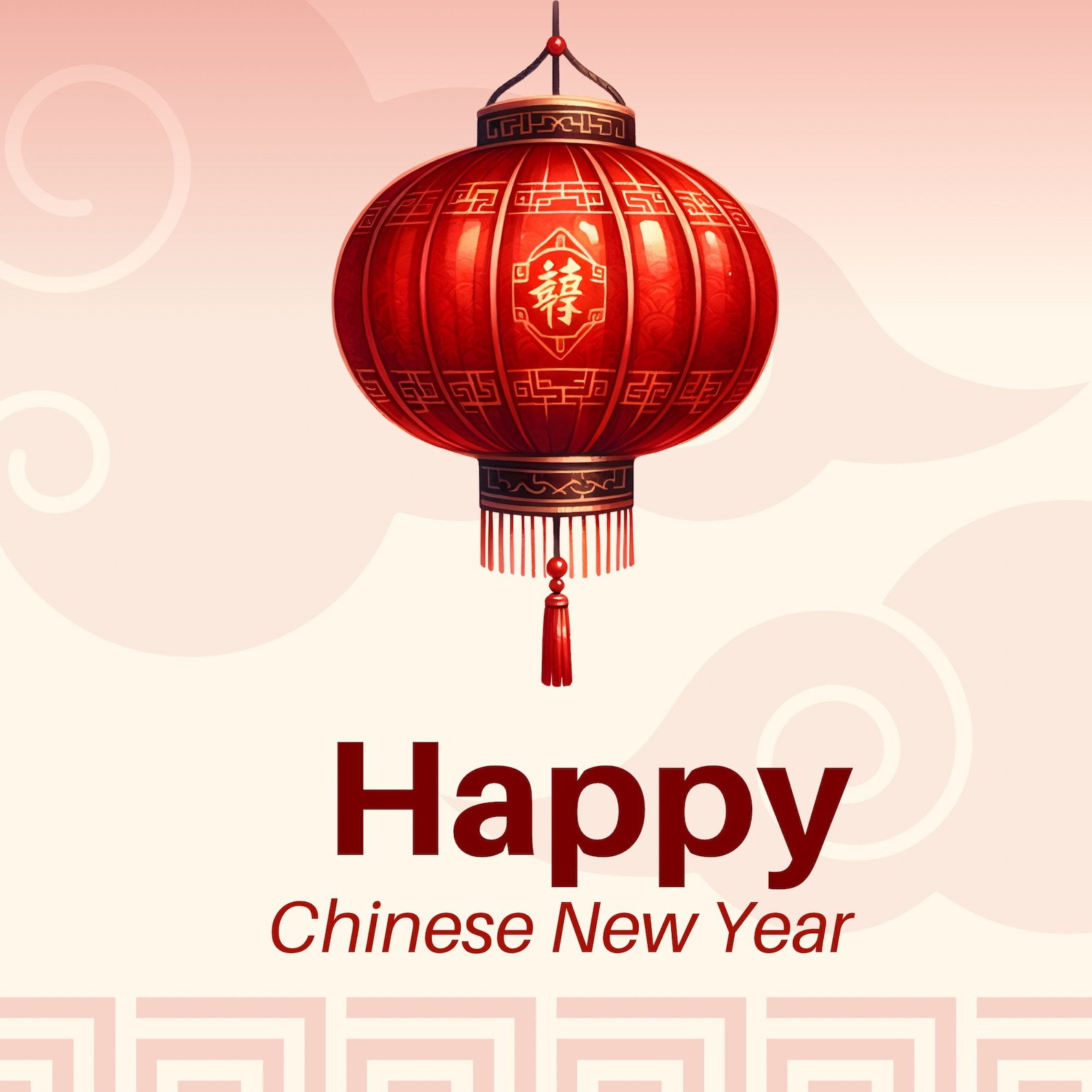 Chinese New Year Watercolor Clipart, Lunar New Year, Cute Dragon ...