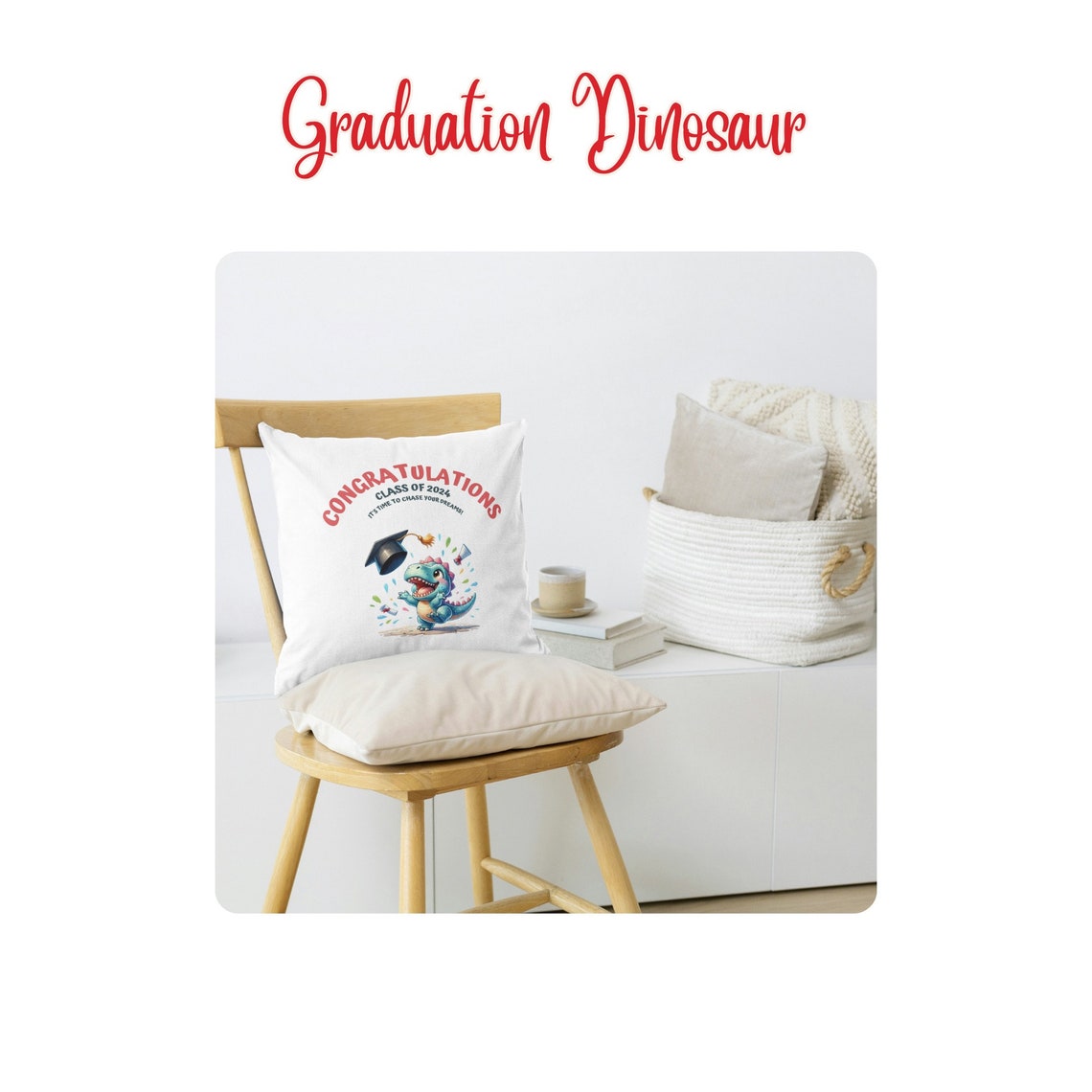 Watercolor Graduation Dinosaur Clipart, Dinosaur PNG, Preschool ...