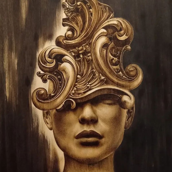 Wood Burning Art - Etsy