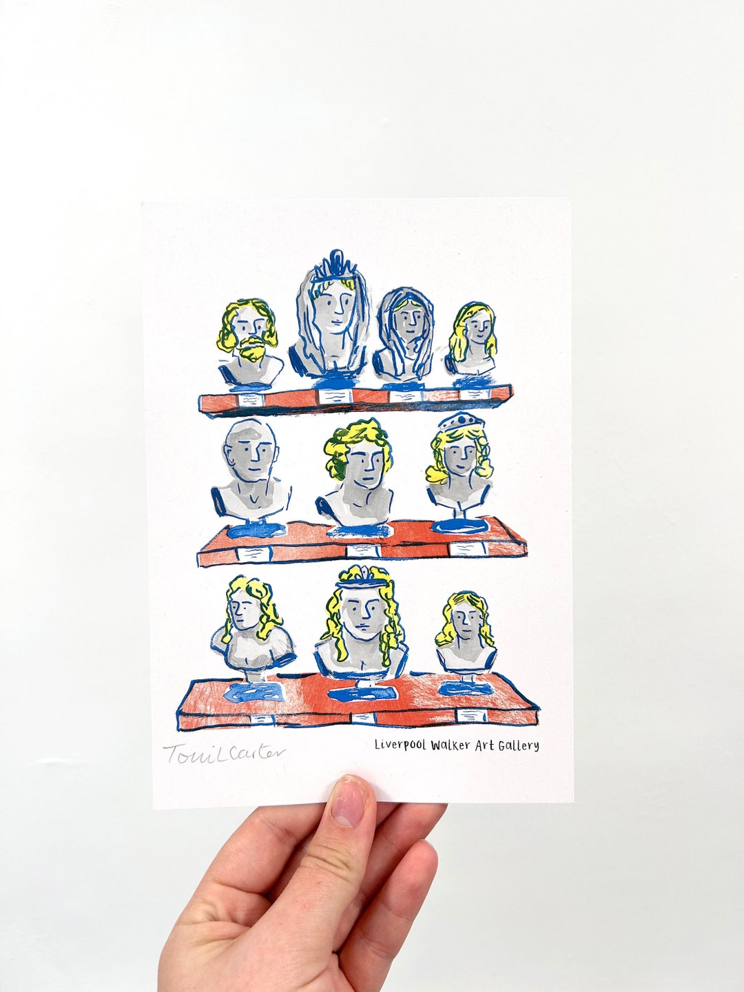 Liverpool Walker Art Gallery A5 Print - Etsy