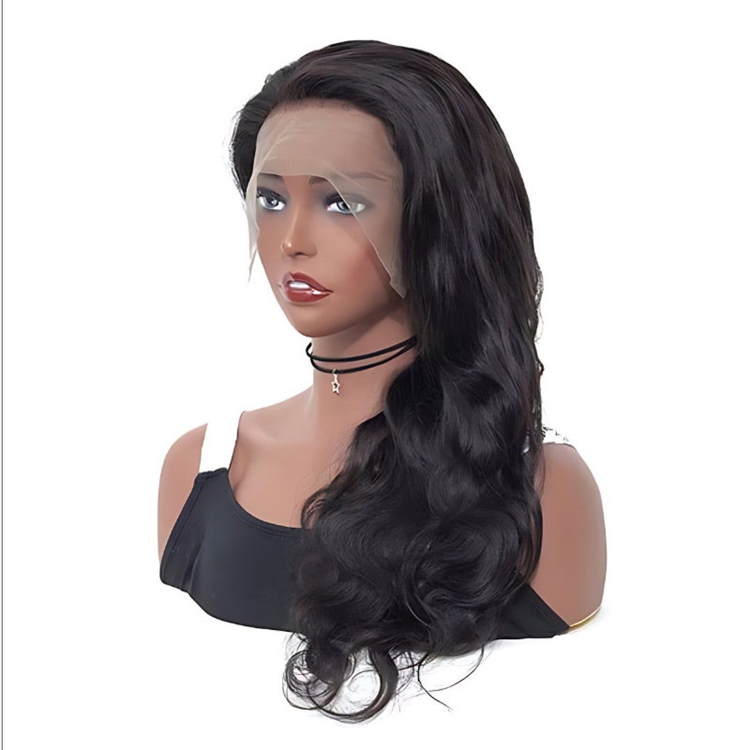 Body Wave Lace Front Wig Pre Plucked 100% Human Hair Wig 13x4 Frontal ...