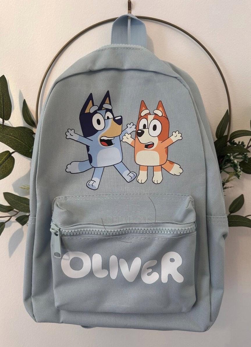 Personalised Bluey Mini Backpack - Etsy