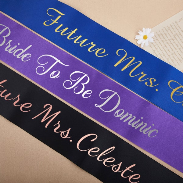 Beach Wedding Sash - Etsy