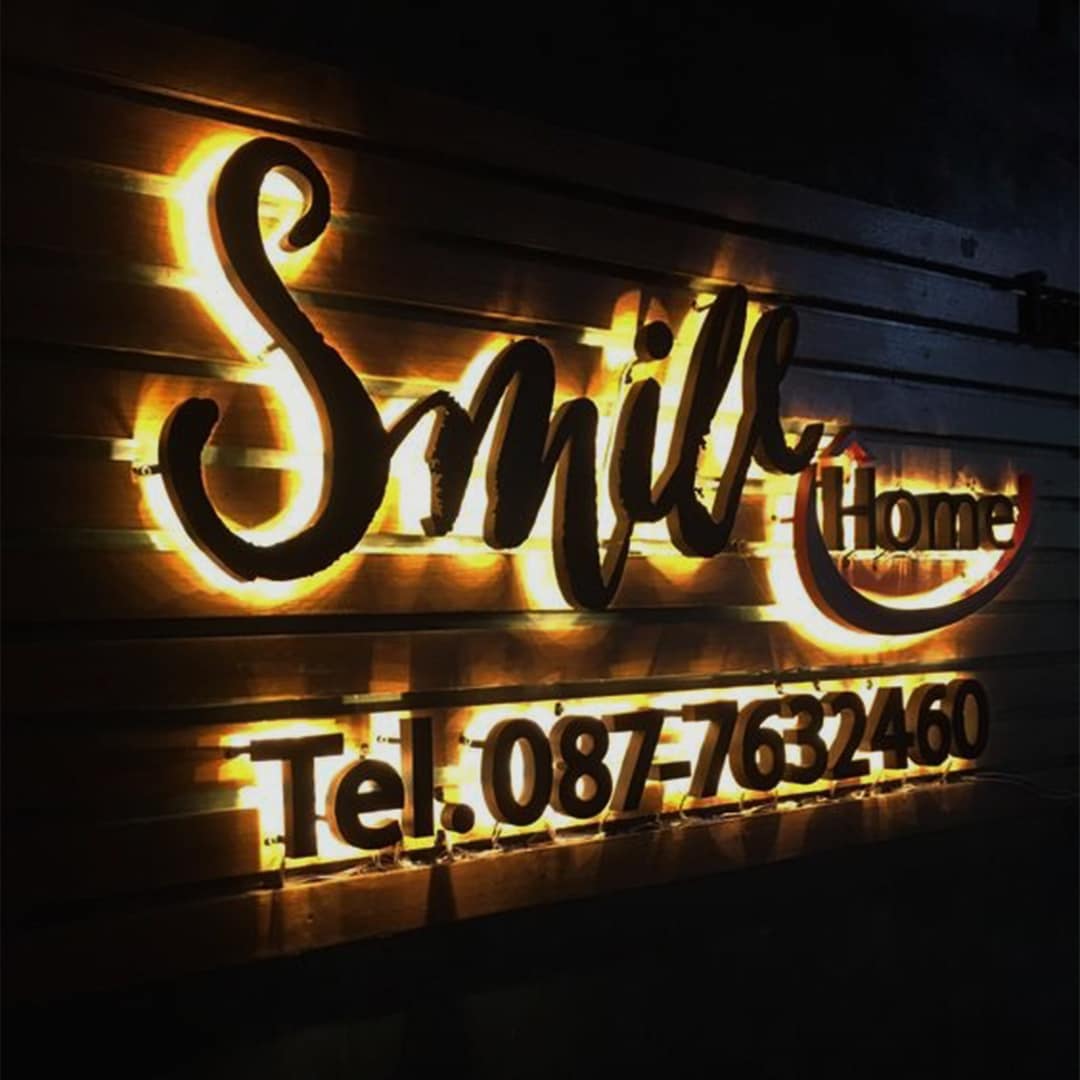 Custom Backlit Sign Laser Cut Sign Metal Sign Outdoor Business Sign ...