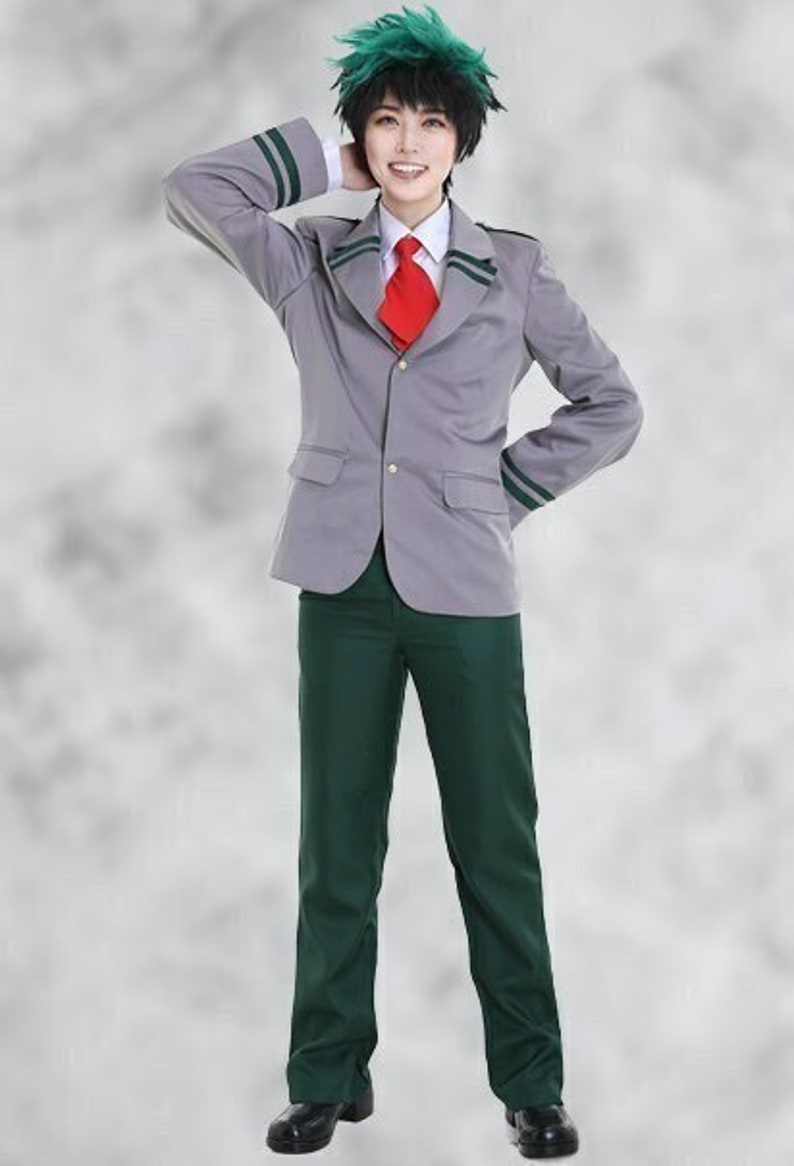 My Hero Academia Midoriya Izuku Deku Costume School Uniform - Etsy ...