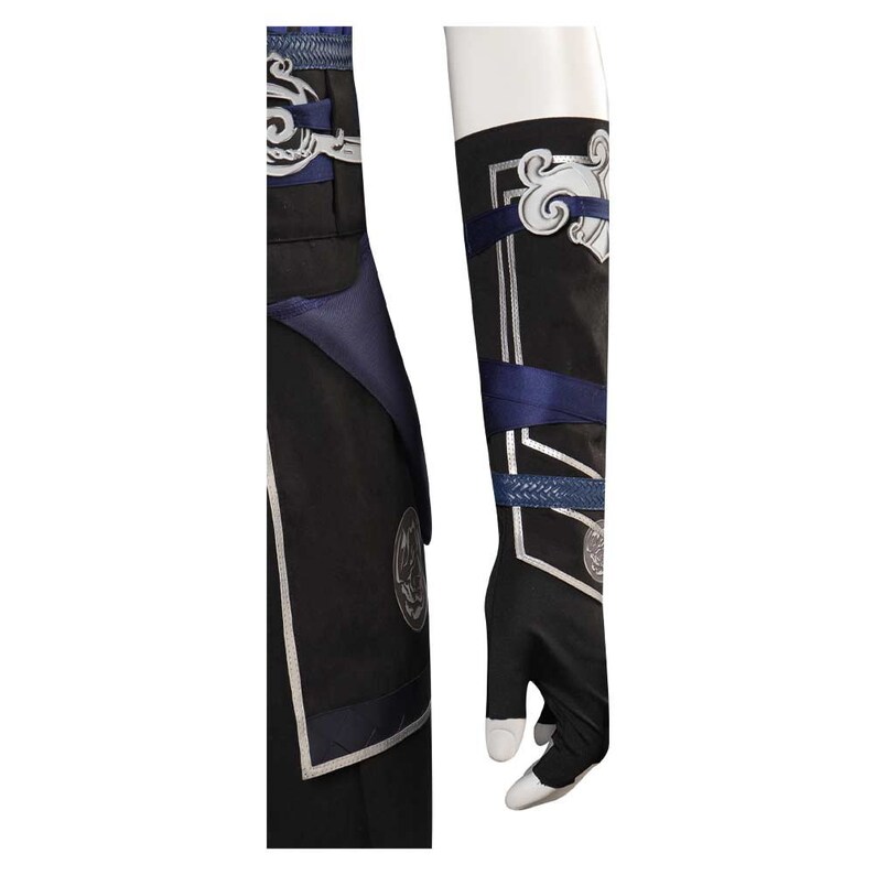 Mortal Kombat Sub Zero Top azul Pantalones Máscara Trajes Halloween ...