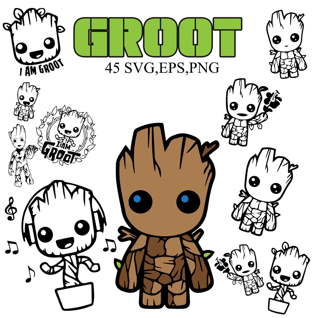 Groot PNG, Groot Clipart, Groot Tshirt, Groot Cup, Groot Art, Groot ...