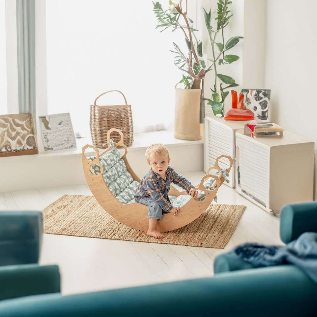 Baby Standing Walking Toys Climbing Arch With Pillow - Etsy