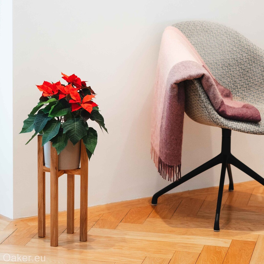 OAKER Wooden Plant Stand, Minimalistic Nordic Design Plant Stand ...