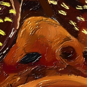 The Weeknd Poster Oil Painting, Digitized Version, Poster on Premium ...