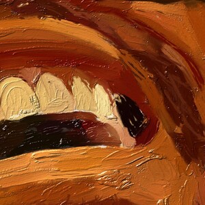 The Weeknd Poster Oil Painting, Digitized Version, Poster on Premium ...