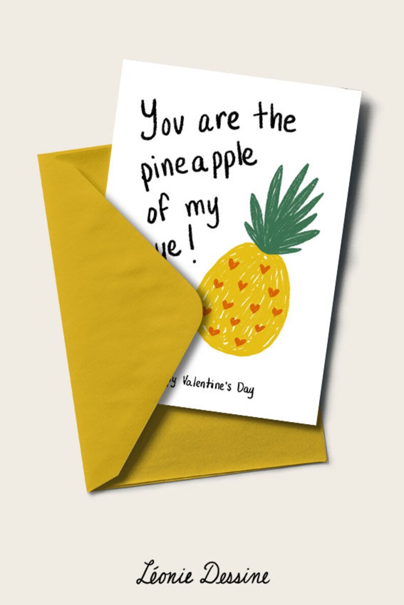 Printable Pun Valentine's Day Cards, Classroom Valentines Cards for ...