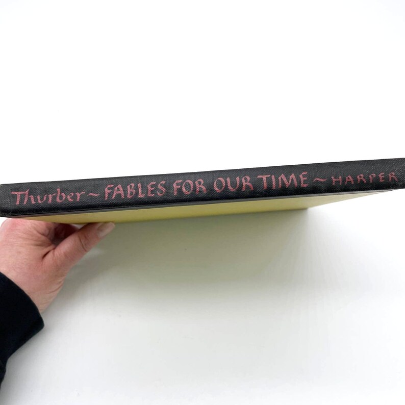 James Thurber Fables for Our Time Hardback 1940 First Edition NO DUST ...