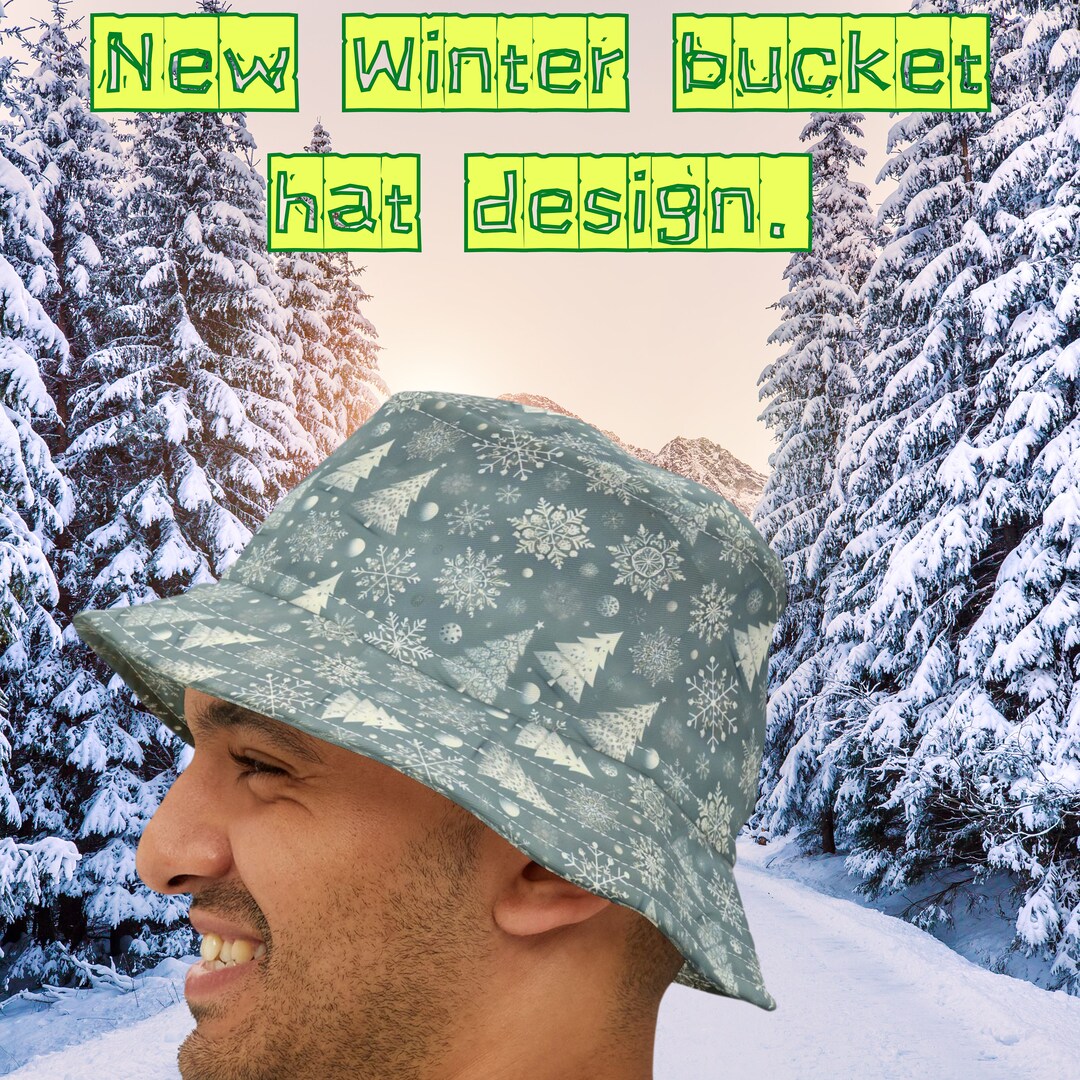 Christmas Cruise Snowflakes Bucket Hat Carnival Cruise Alaska Cruise ...