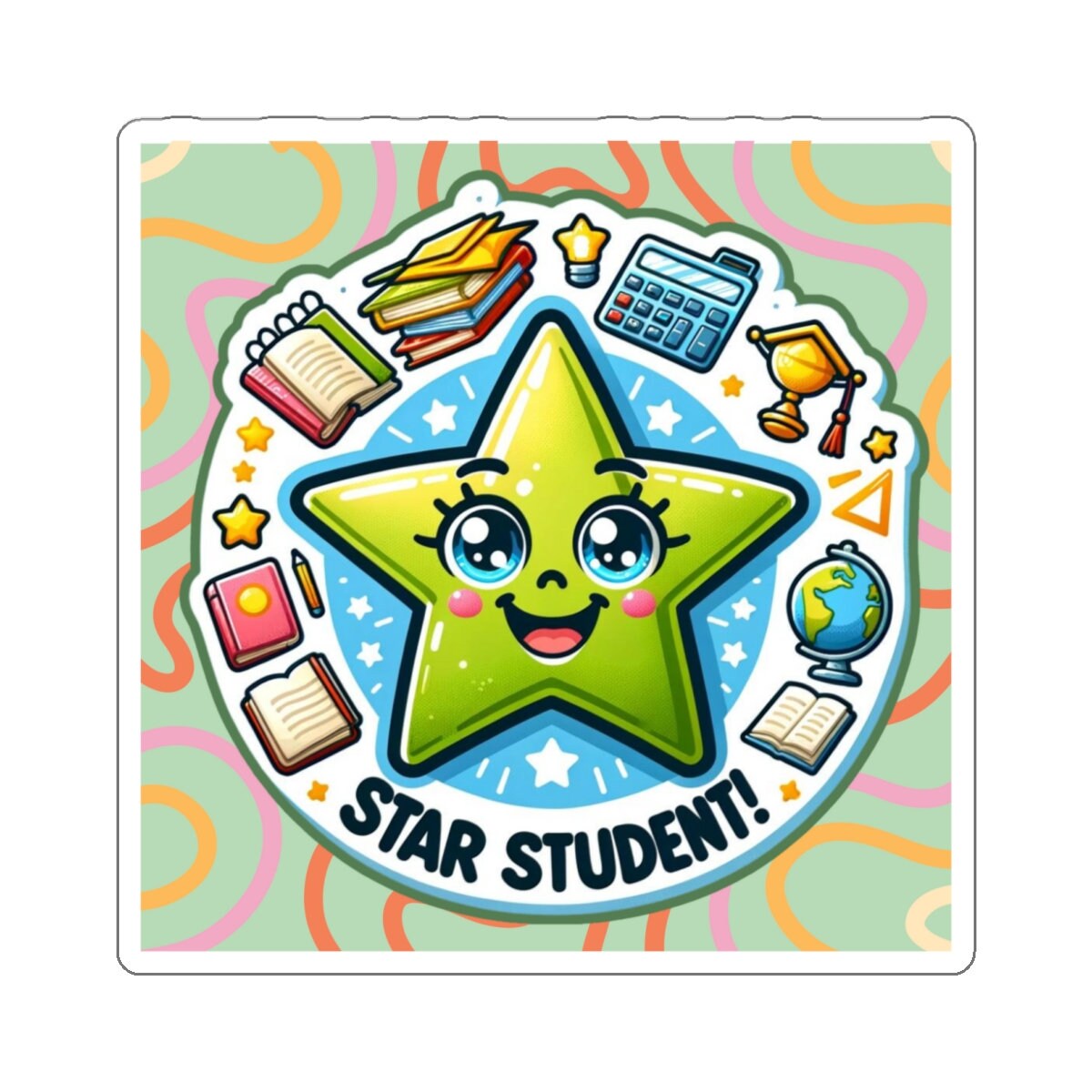 Teacher Reward Sticker Student Motivational Sticker Elementary School ...