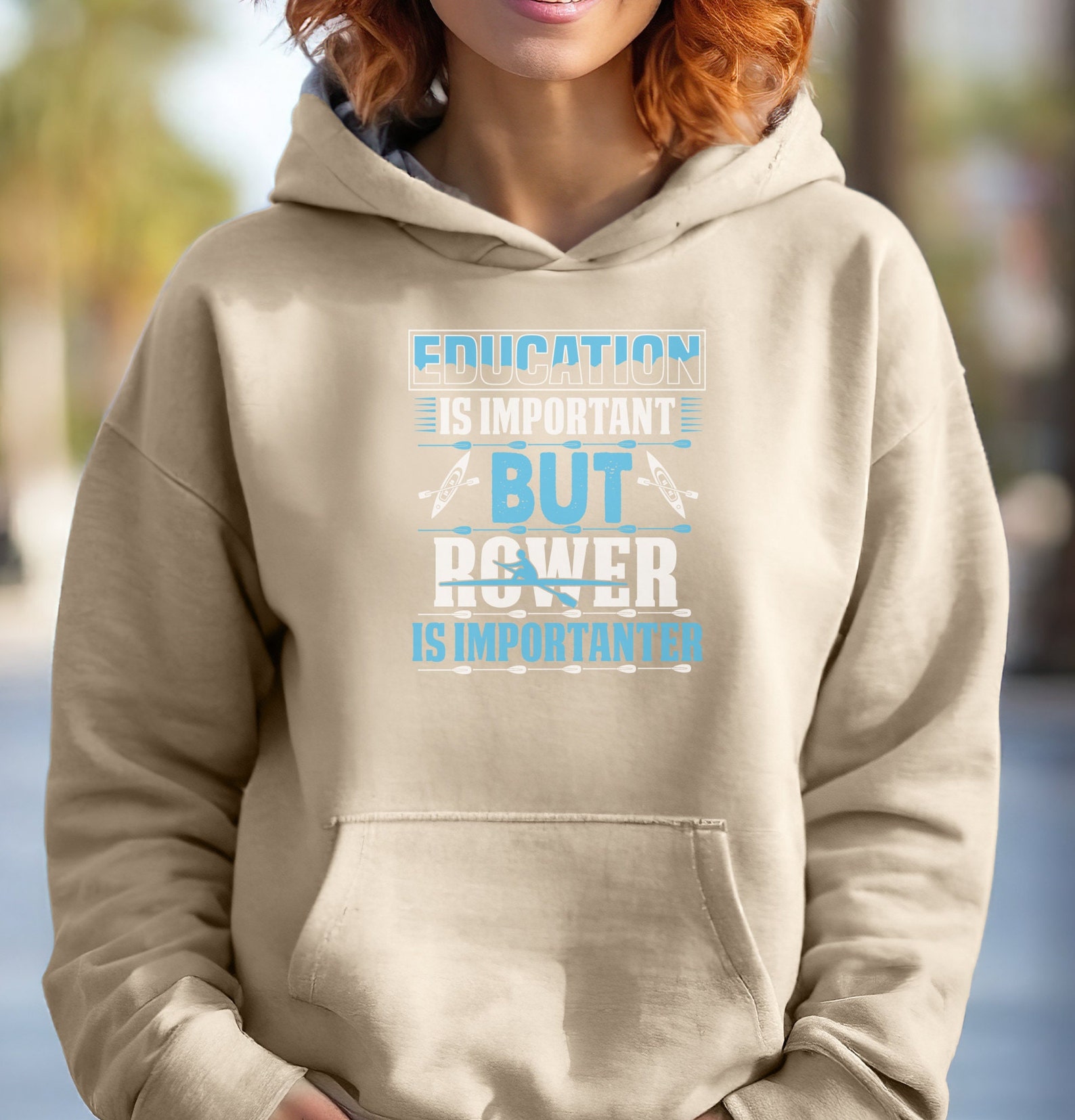 Rowing Team Water Sports Hoodie Team Apparel Rowing School JV Team ...