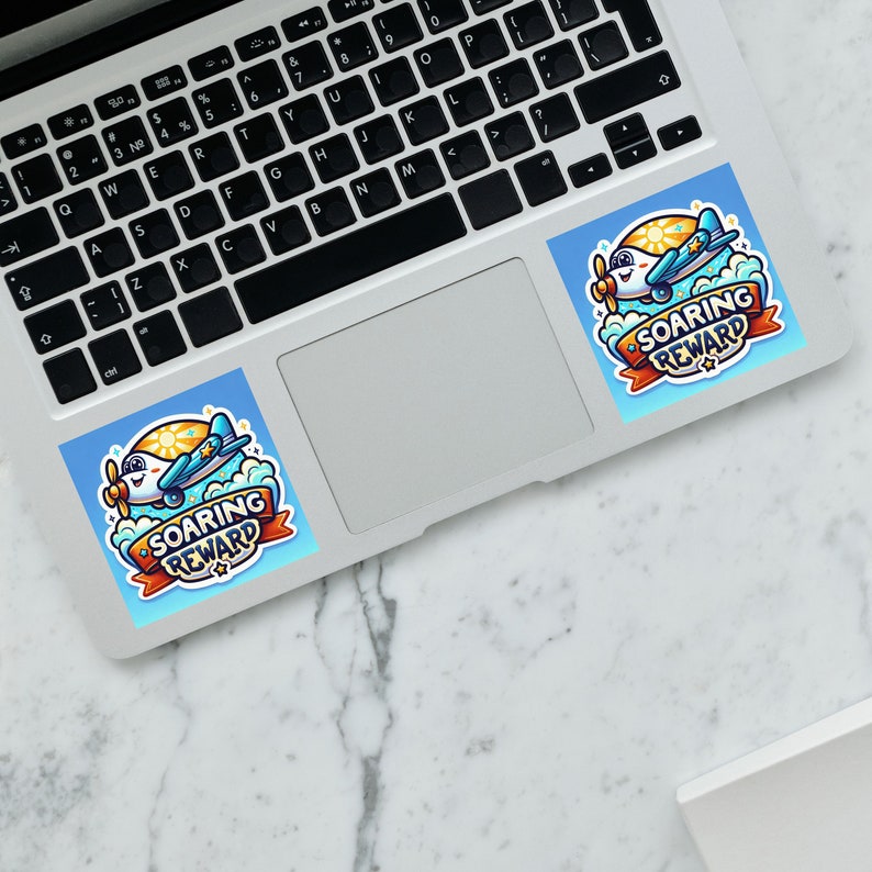Fun Sticker Student Positive Reward Decal Airplane Sticker Motivational ...