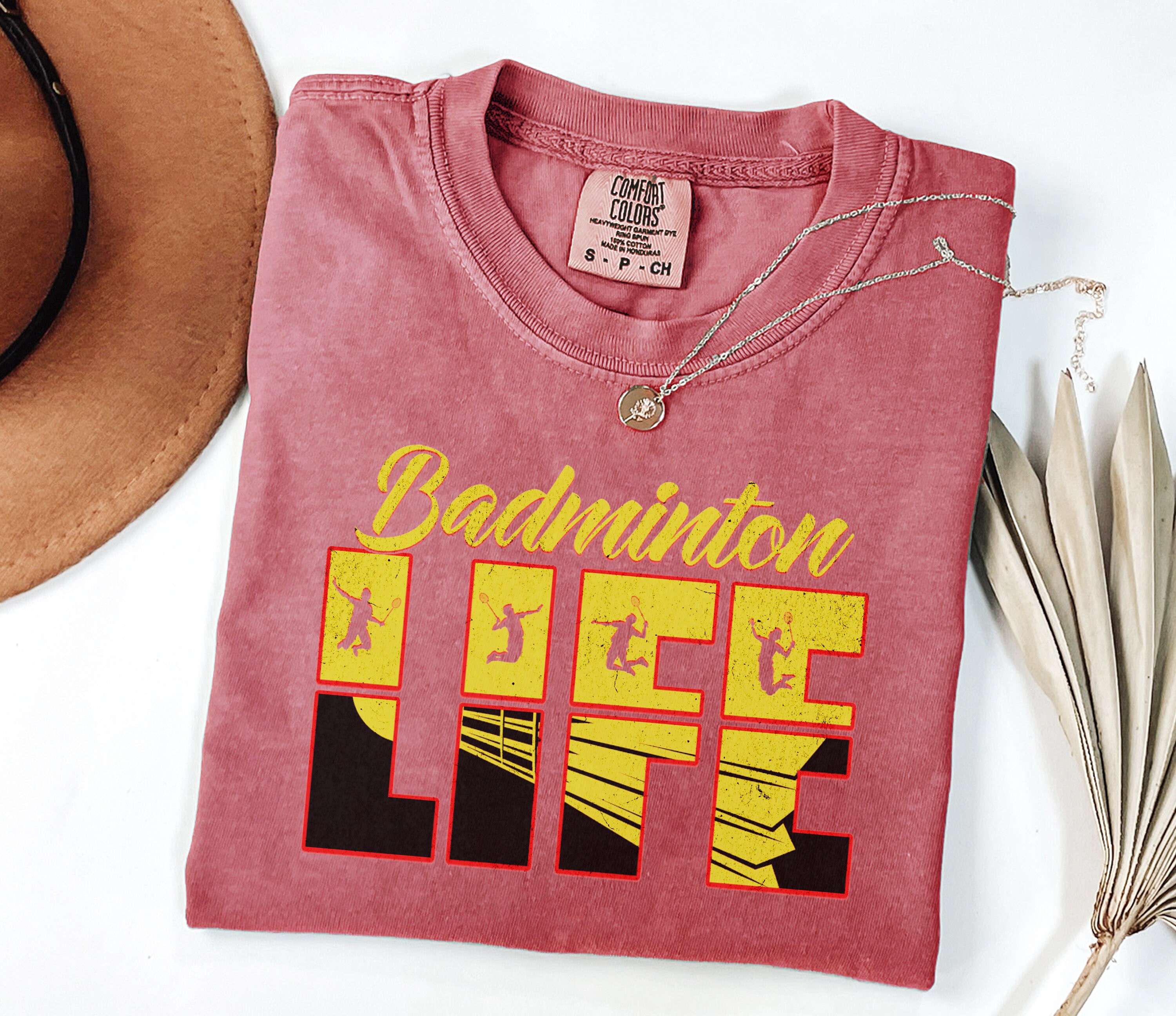 Badminton Tee Causal Shirt Racket Player Winning Sports Team Gift ...