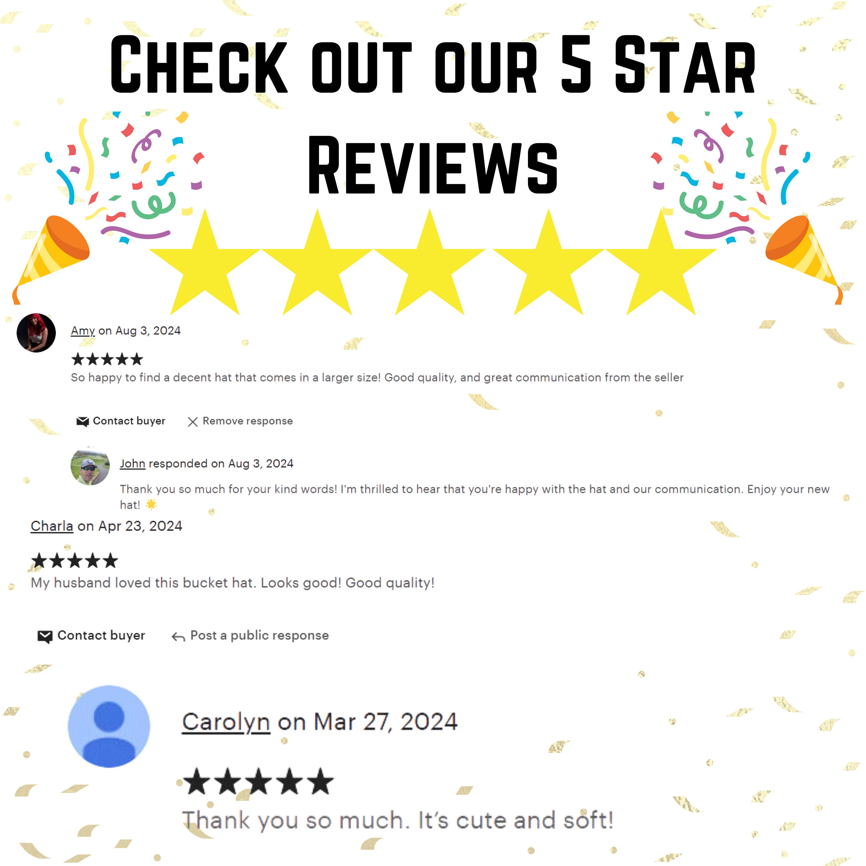 Smiley Face Bucket Hat Fun Preppy Teen Party Hat Cruise Ship Adult ...