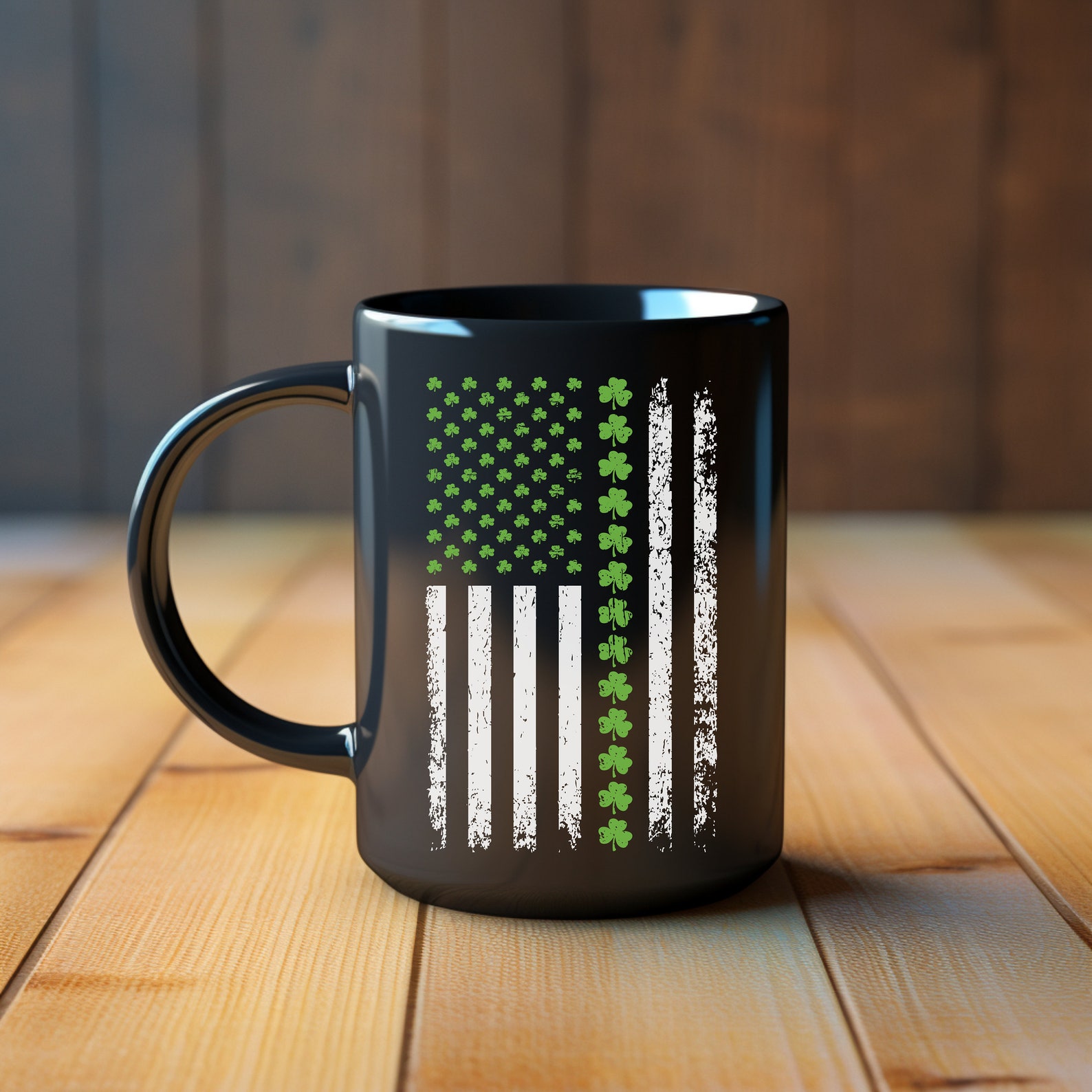 Paddy's Day Ceramic Mug St Patrick's Limited Edition Shamrock Charm St ...
