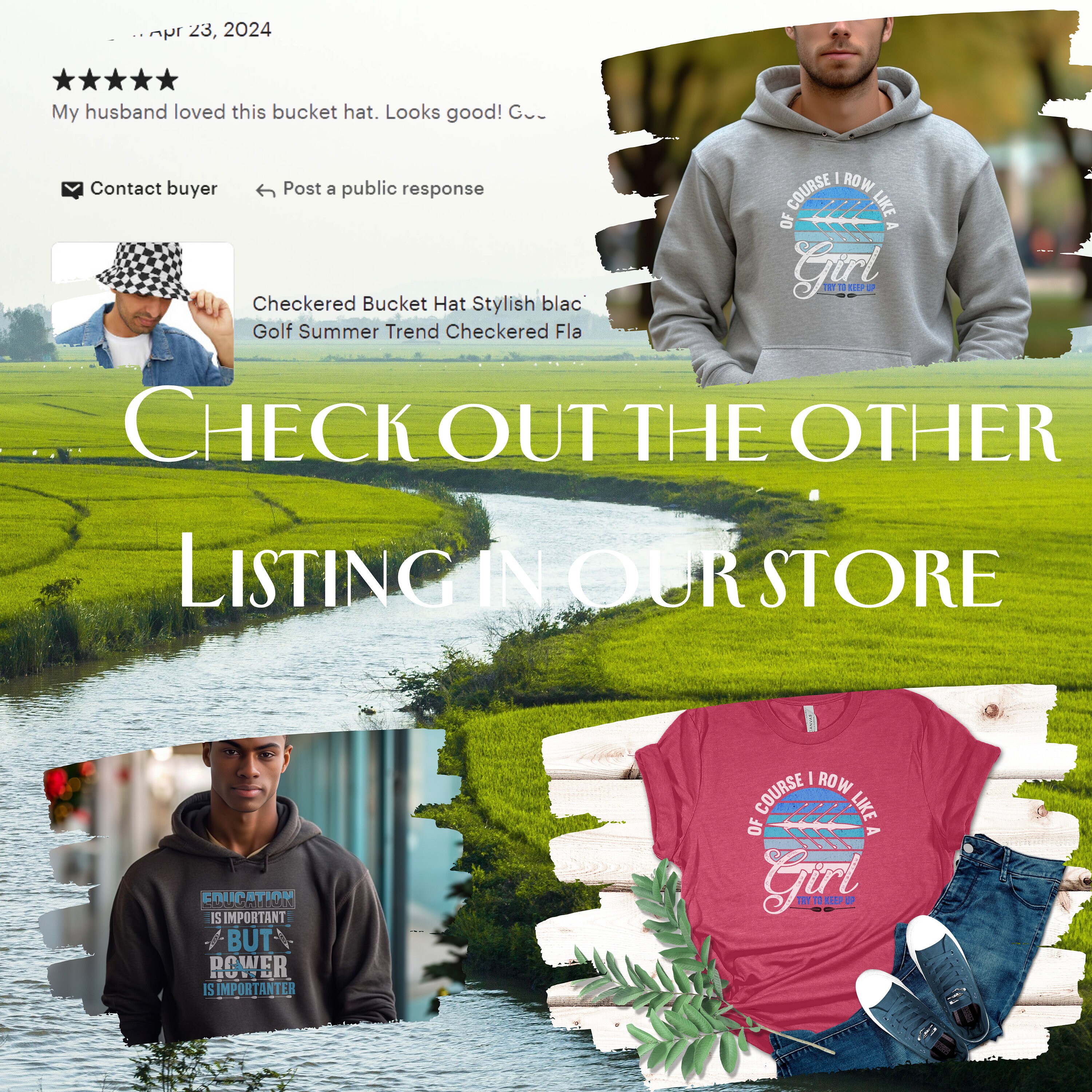 Rowing Team Water Sports Hoodie Team Apparel Rowing School JV Team ...