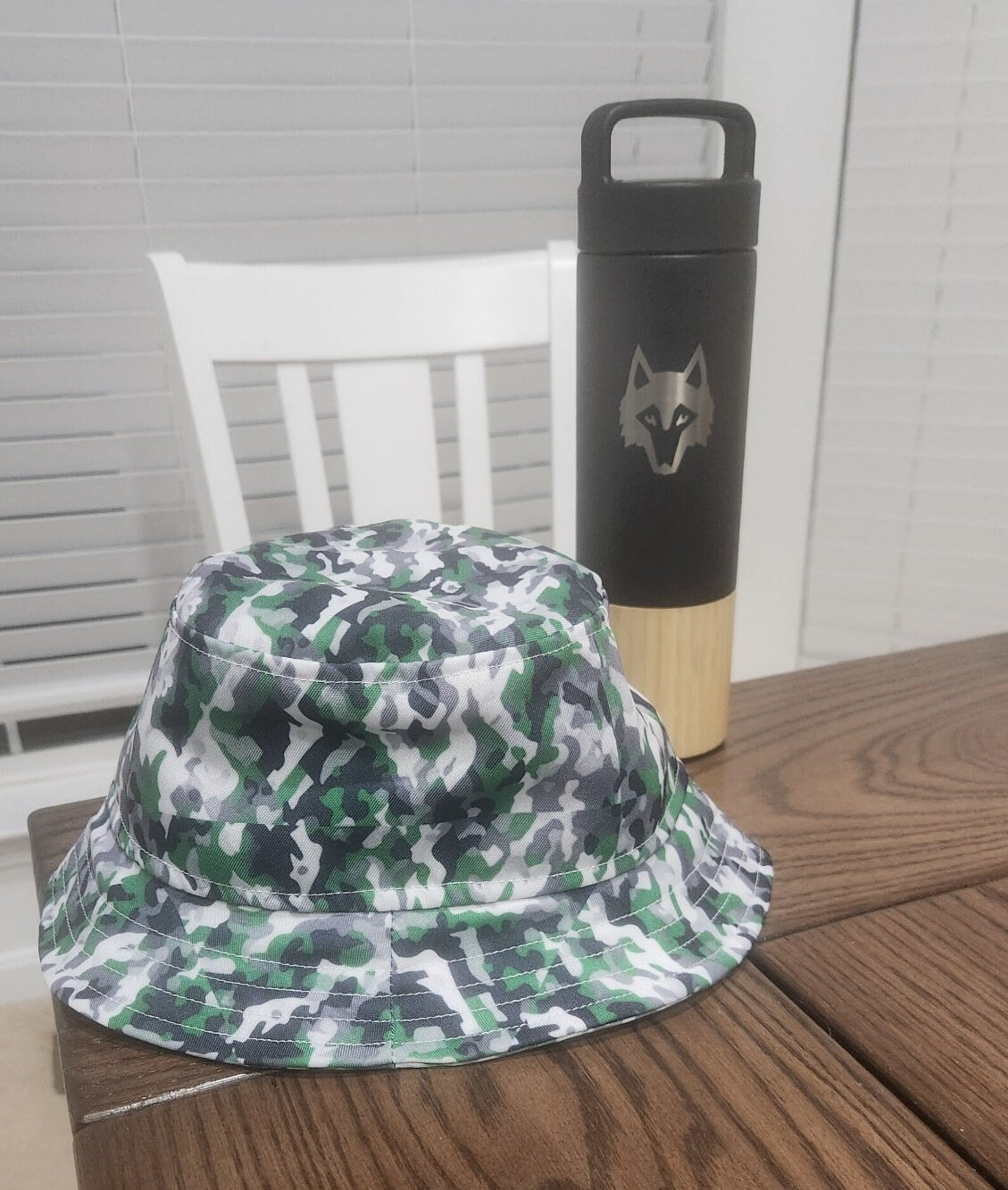 Fun Camo Style Bucket Hat Dads Summer Golf Sun Camo Style Fishing Hat ...