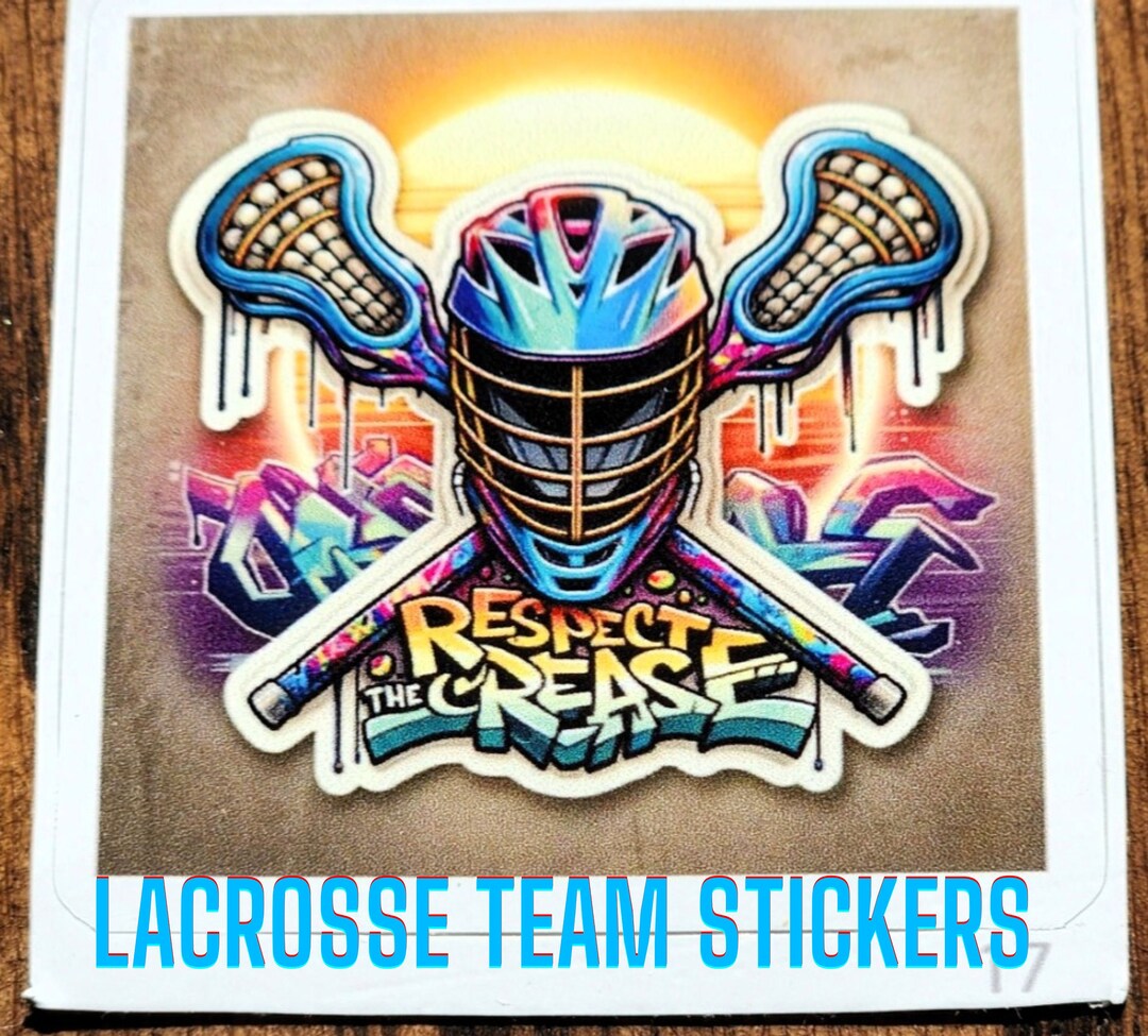 Lacrosse Team Defense Sticker Coach MVP Reward Sticker Fun Girls ...