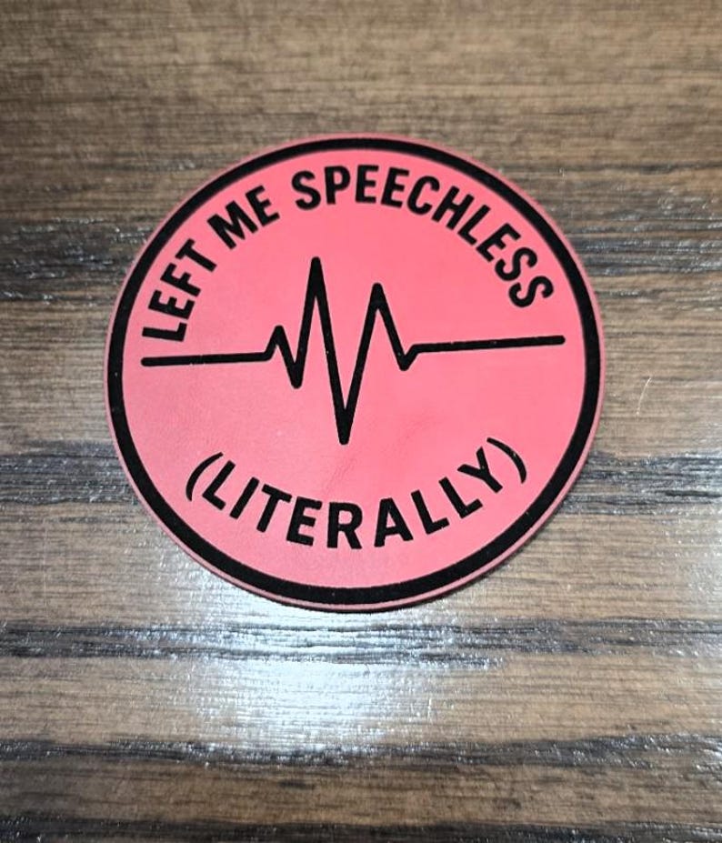 Stroke Survivor Recovery Gift Idea Leatherette Patch for Baseball Hat ...