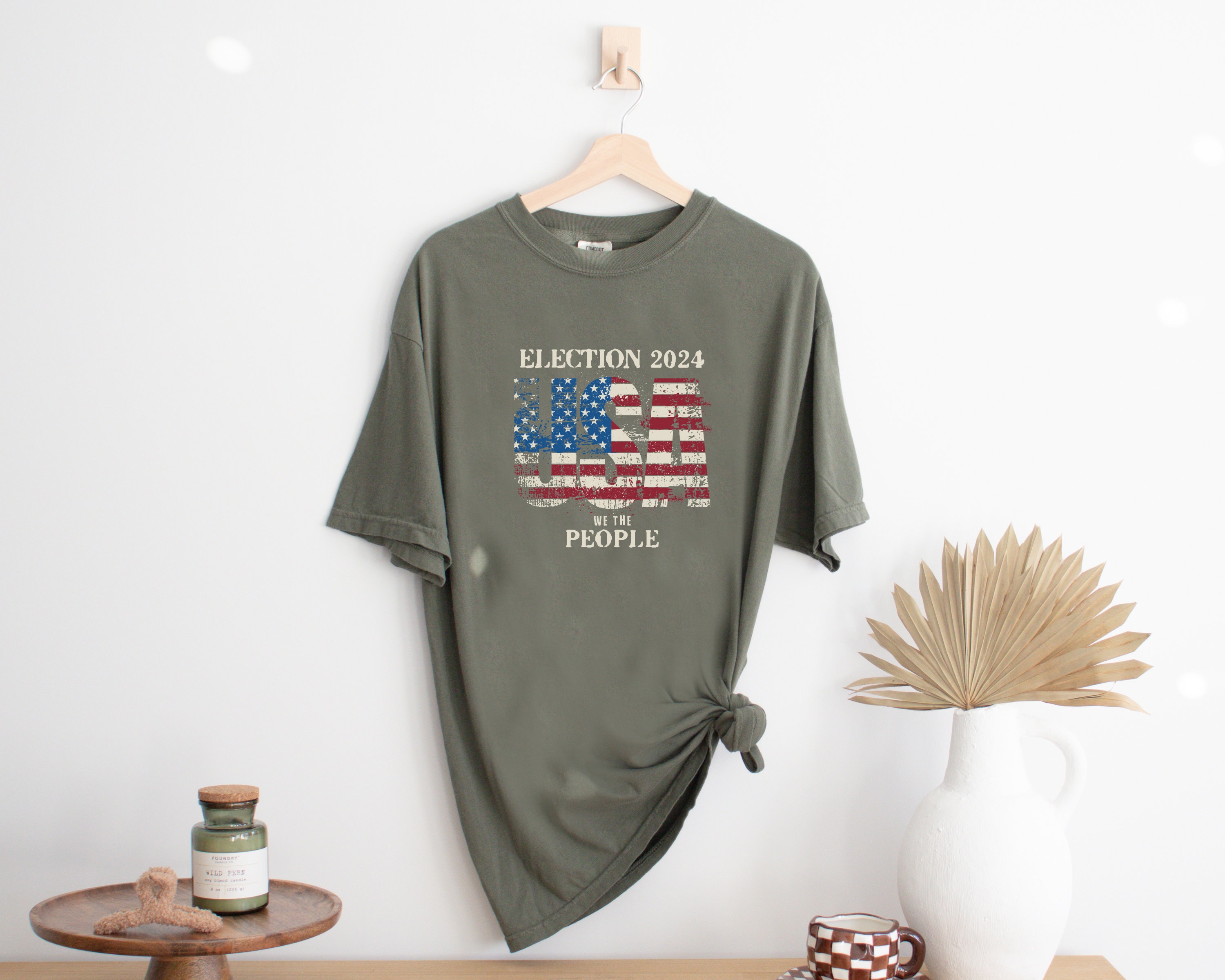 Election 2024 T-shirt USA Election Tee Political Apparel Presidential ...