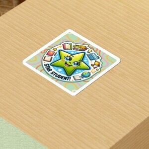 Teacher Reward Sticker Student Motivational Sticker Elementary School ...
