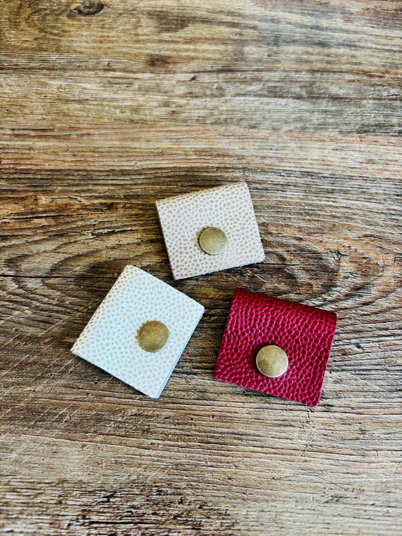 Colourful Leather Cord Tidy | Cable Keeper | Cord Wrap | 2 for 5 | 10 ...