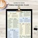 Beginner Bible Study Guide| Reading Plan| Bible Reading Schedule ...