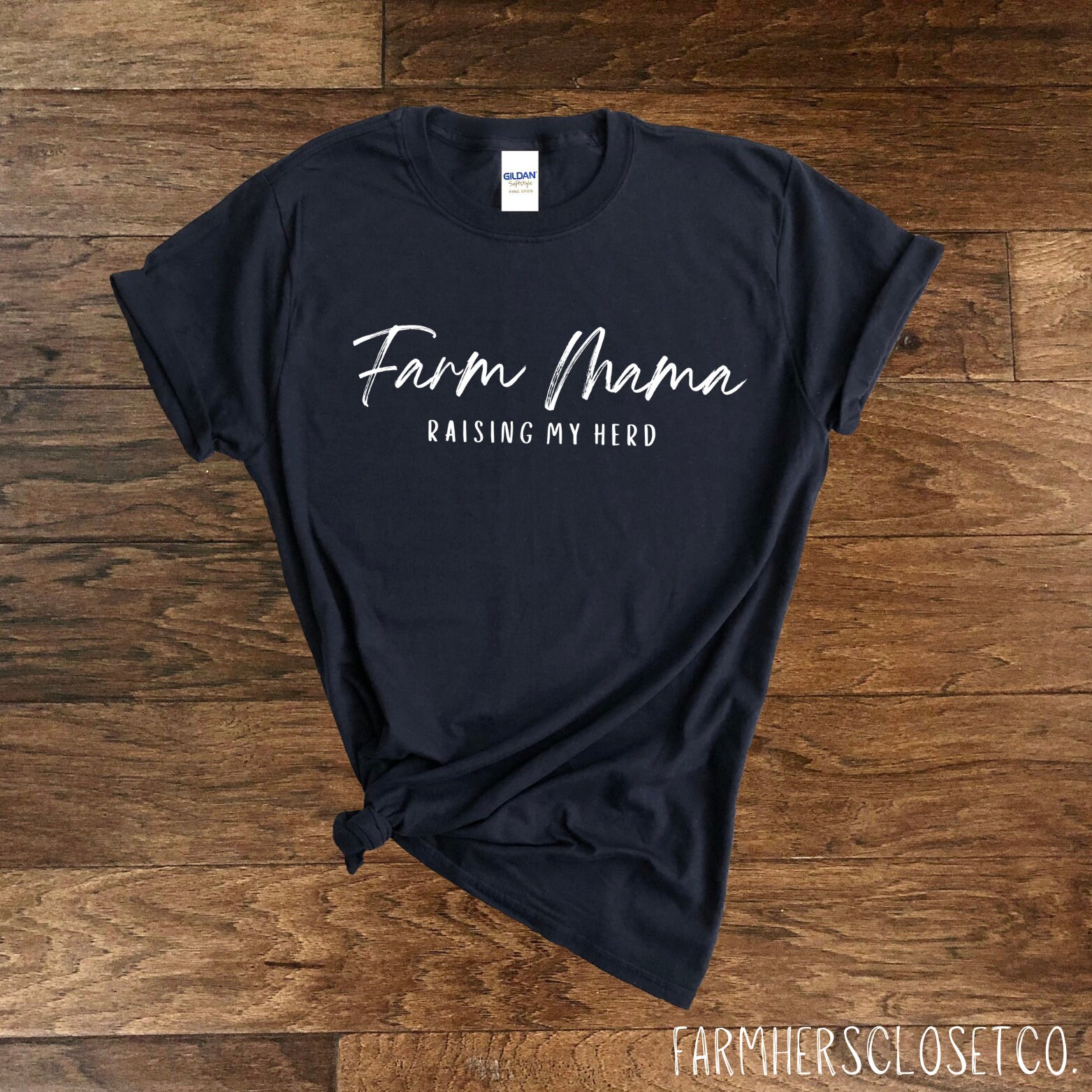 Farm Mama Tee | Raising My Herd, Farm Style Clothing, Women's Shirt ...