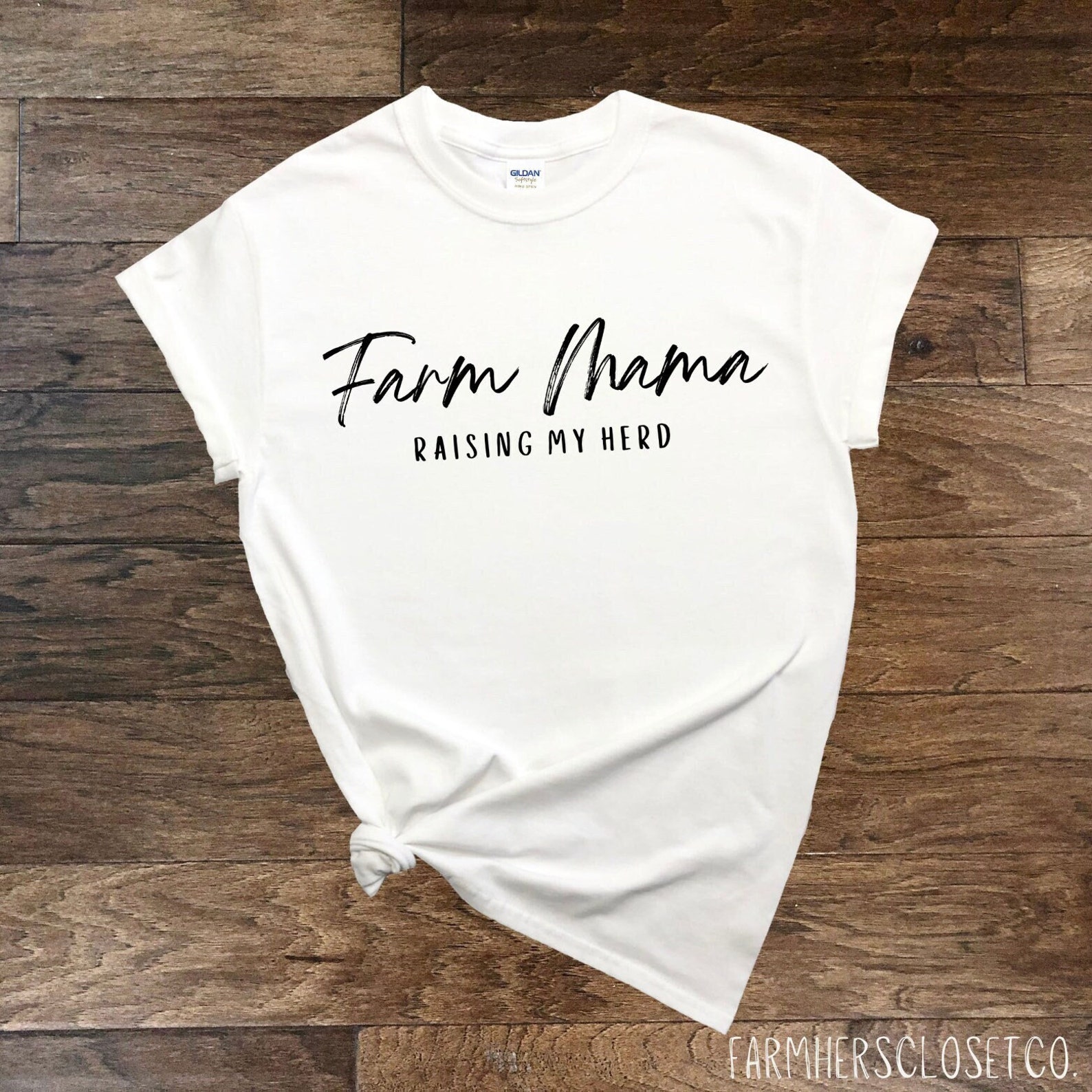 Farm Mama Tee | Raising My Herd, Farm Style Clothing, Women's Shirt ...