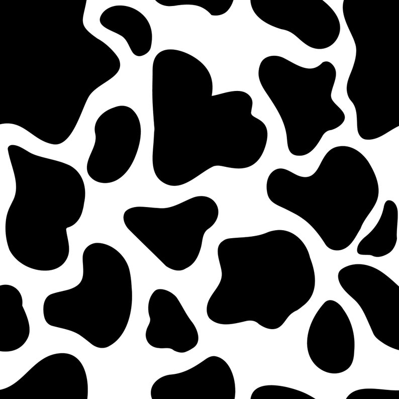5 Cow Spots, Cow Print, Cow Pattern Instant Download SVG, PNG, PDF, Jpg ...