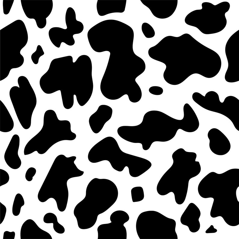 5 Cow Spots, Cow Print, Cow Pattern Instant Download SVG, PNG, PDF, Jpg ...