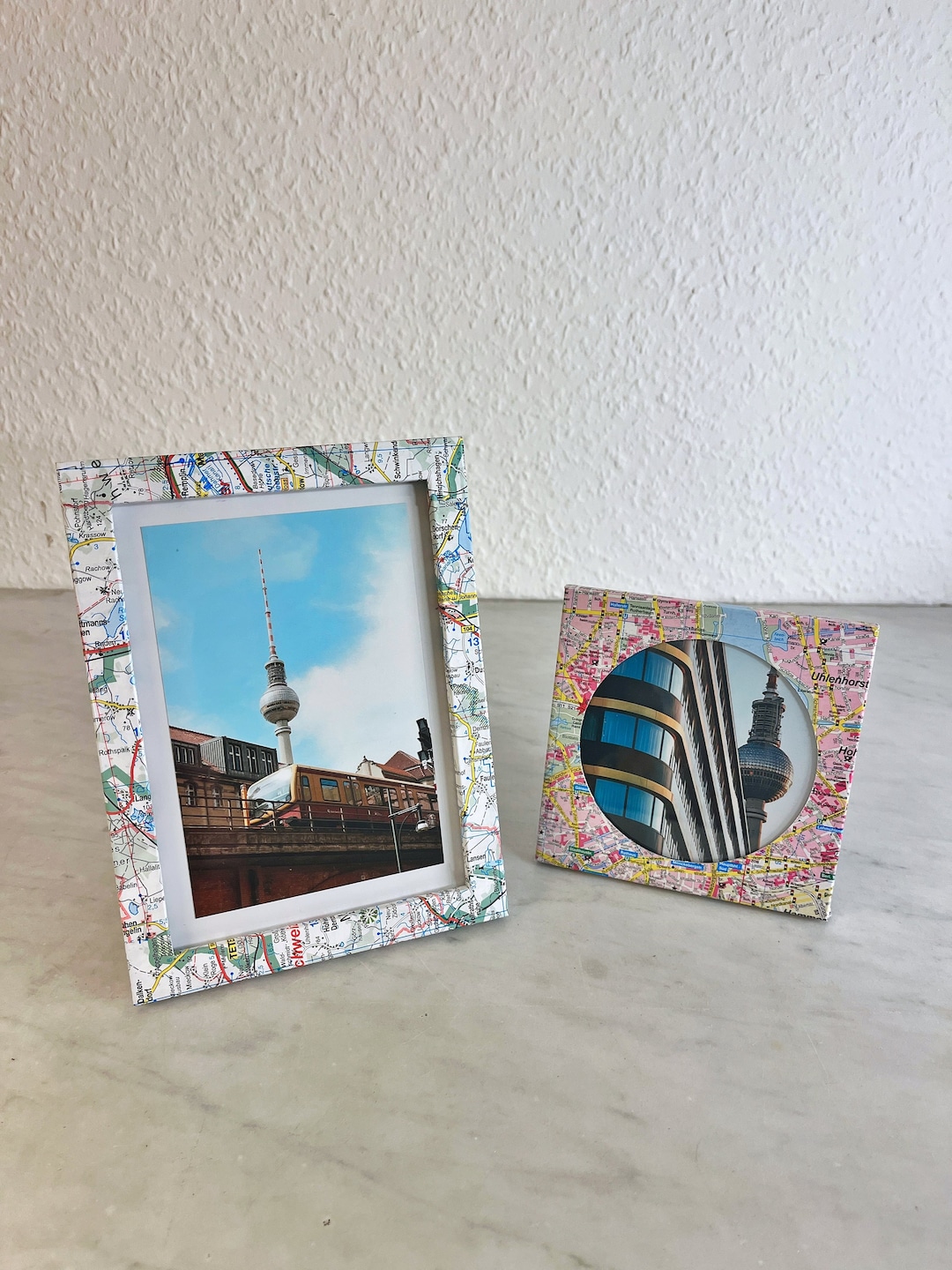 Picture Frame in Map Design - Etsy